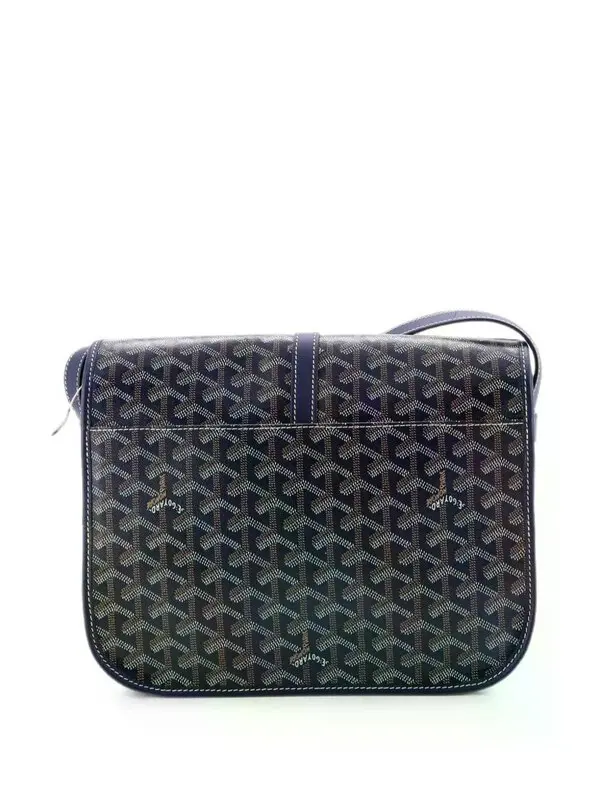 Goyard Belvedere Ii Messenger Bag Coated Canvas Mm - Blue