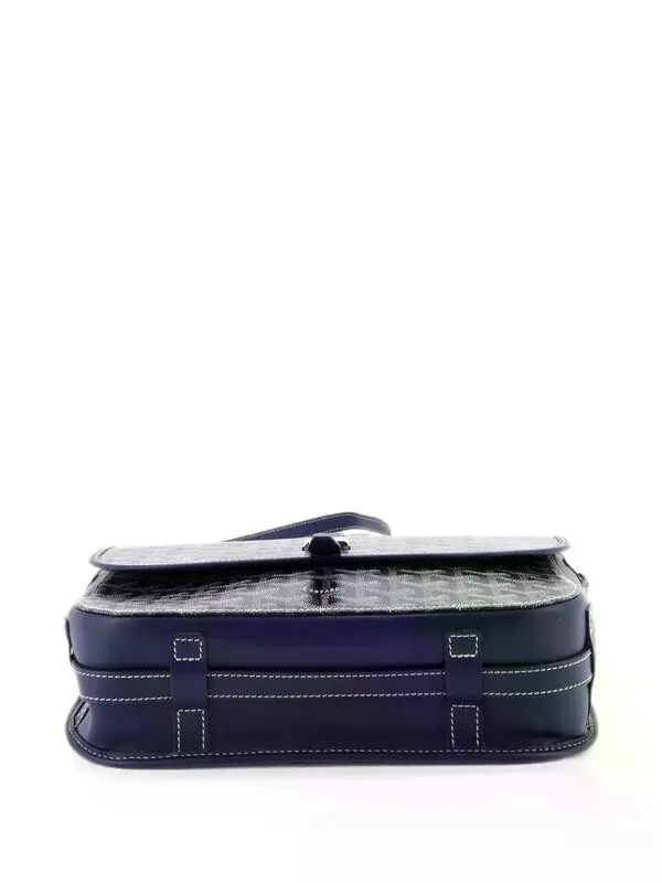 Goyard Belvedere Ii Messenger Bag Coated Canvas Mm - Blue