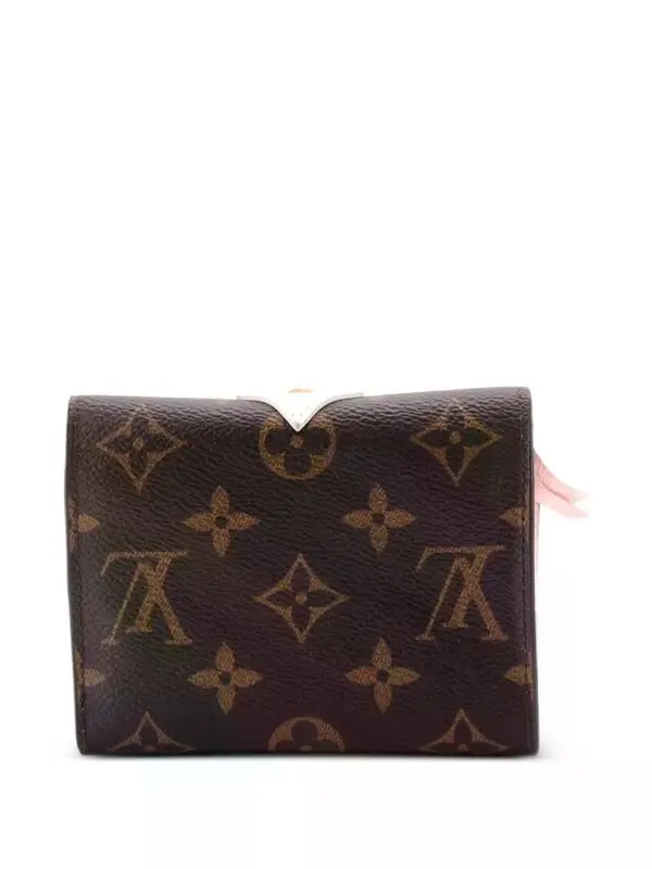 LOUIS VUITTON Victorine Wallet Limited Edition Lovely Birds Monogram Canvas Small Wallets - Brown