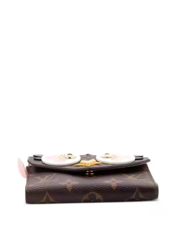 LOUIS VUITTON Victorine Wallet Limited Edition Lovely Birds Monogram Canvas Small Wallets - Brown