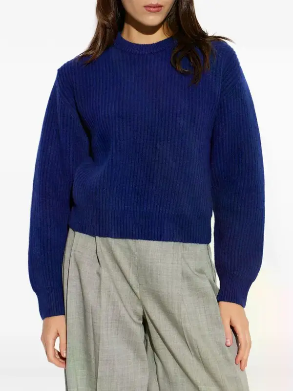 JIL SANDER Ribbed-knit Wool Sweater