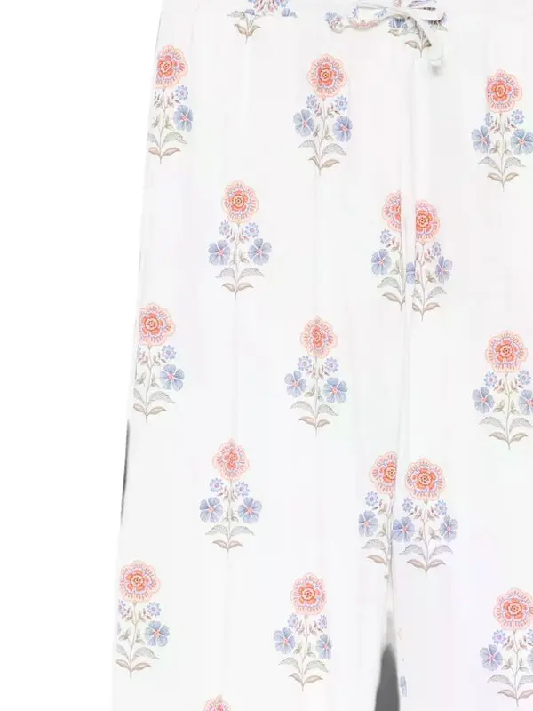 PIP STUDIO Floral-print Drawstring Trousers