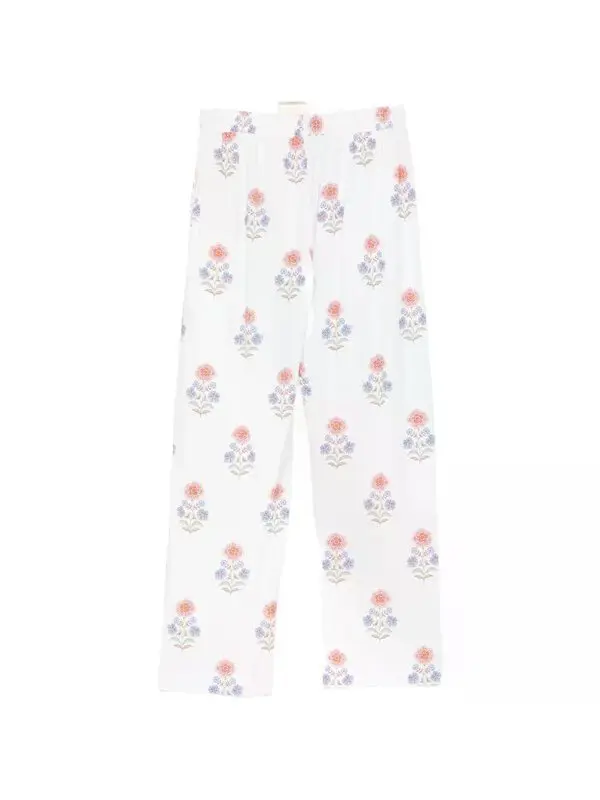 PIP STUDIO Floral Print Drawstring Trousers