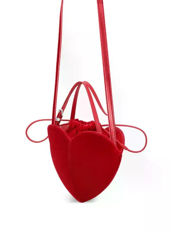 ROTATE BY BIRGER CHRISTENSEN The Heart Bag Velvet - Red