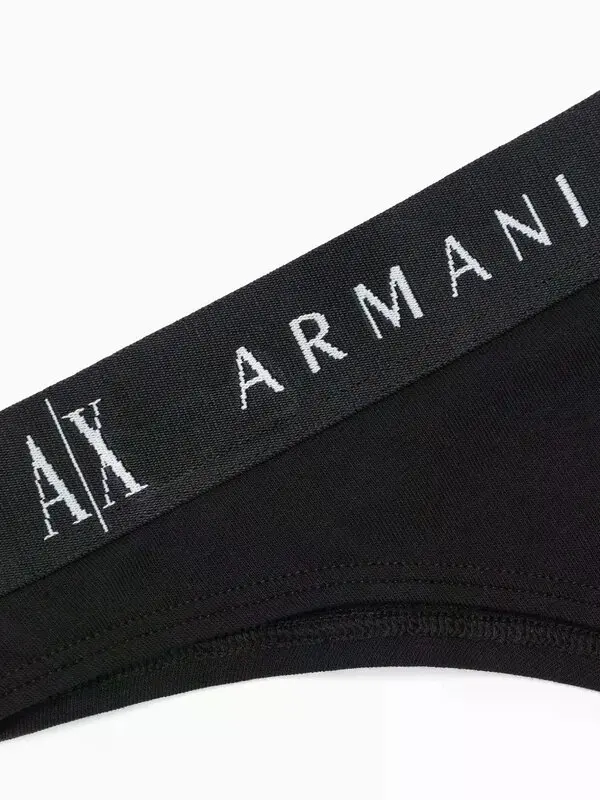 Armani Exchange Logo-waistband Briefs