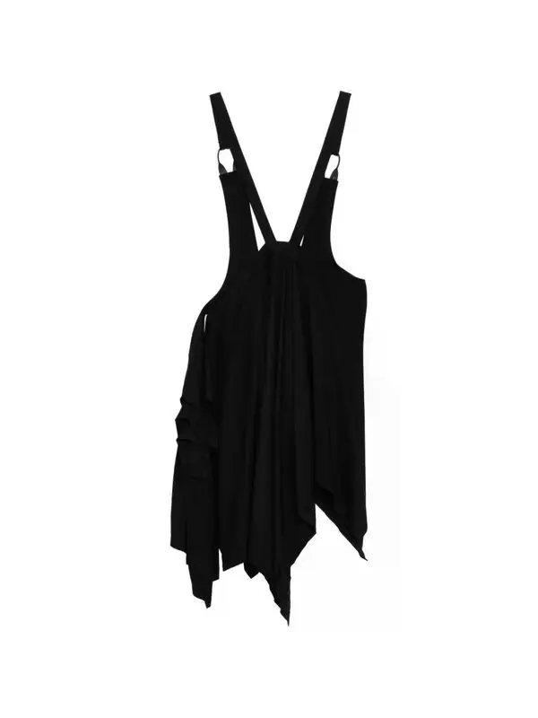 Yohji Yamamoto Asymmetric Pleated Skirt