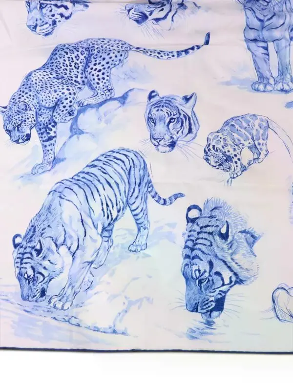 Hermès Animal-print Scarf