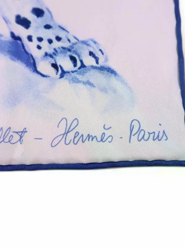 Hermès Animal-print Scarf