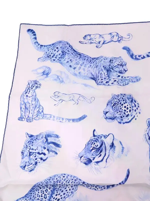Hermès Animal-print Scarf