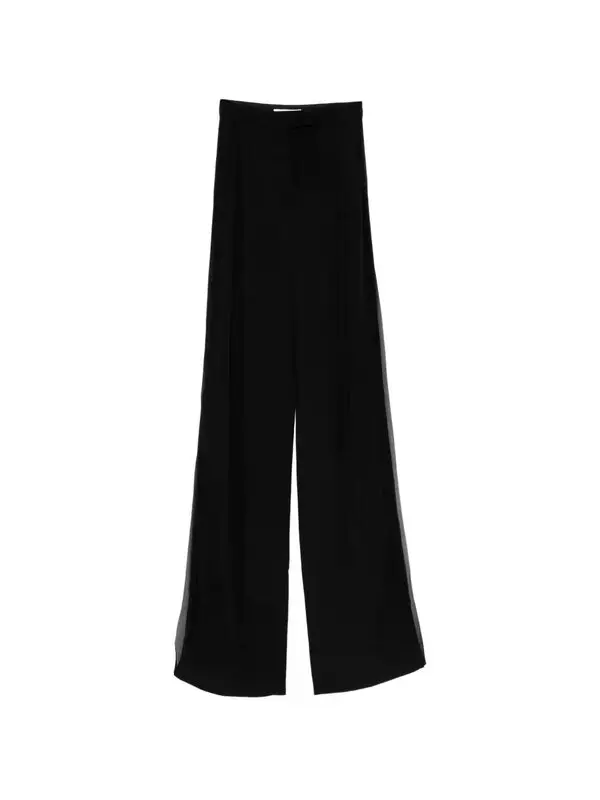 Antonio Berardi Sheer-panelled Trousers - Black