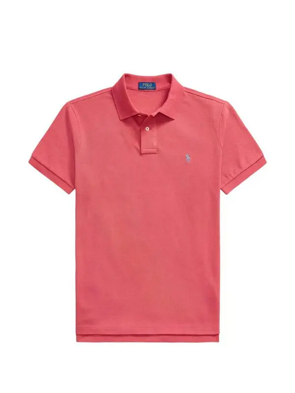 Polo Ralph Lauren Embroidered-pony Polo Shirt - Red