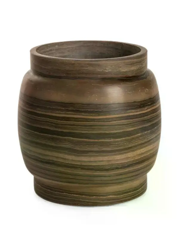 EDITIONS MILANO Medium Stone Marble Vase
