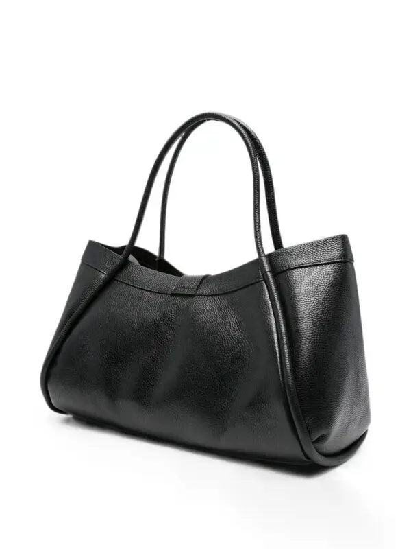 ADRIANNA FERETTI Pebbled-leather Tote Bag