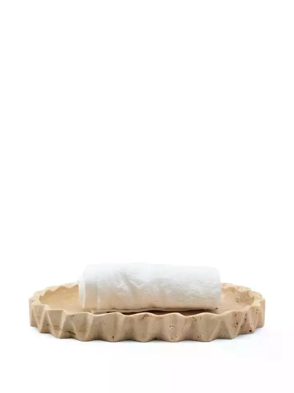 EDITIONS MILANO Fold Oval Tray - Neutrals