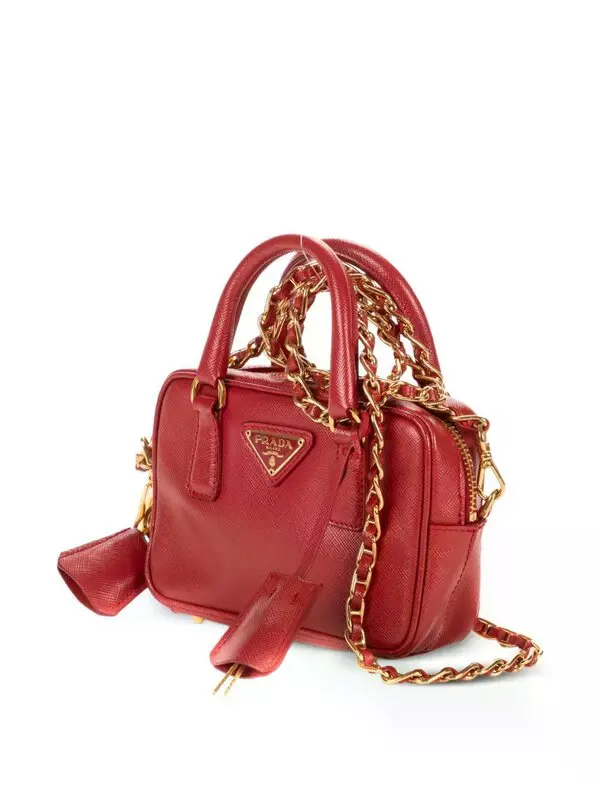 Prada Saffiano Leather Shoulder Bag