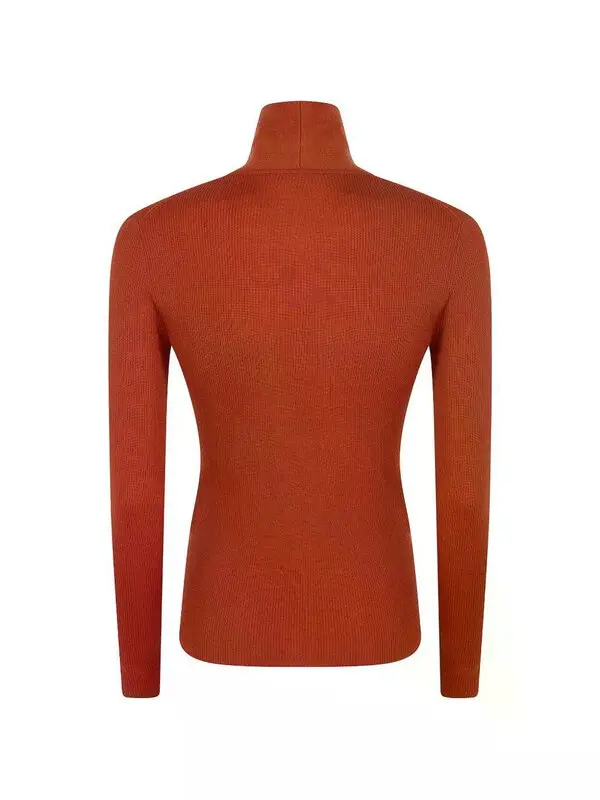 P.a.r.o.s.h Pussy-bow Ribbed-knit Sweater