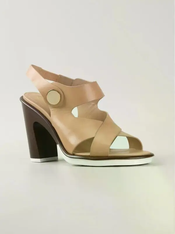 TOD'S Crisscross Strap Sandals