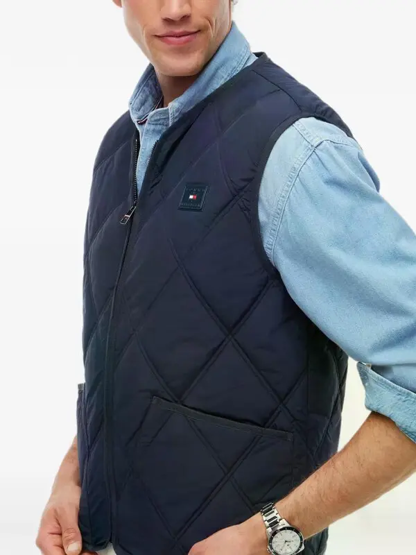 Tommy Hilfiger Diamond-quilted Gilet