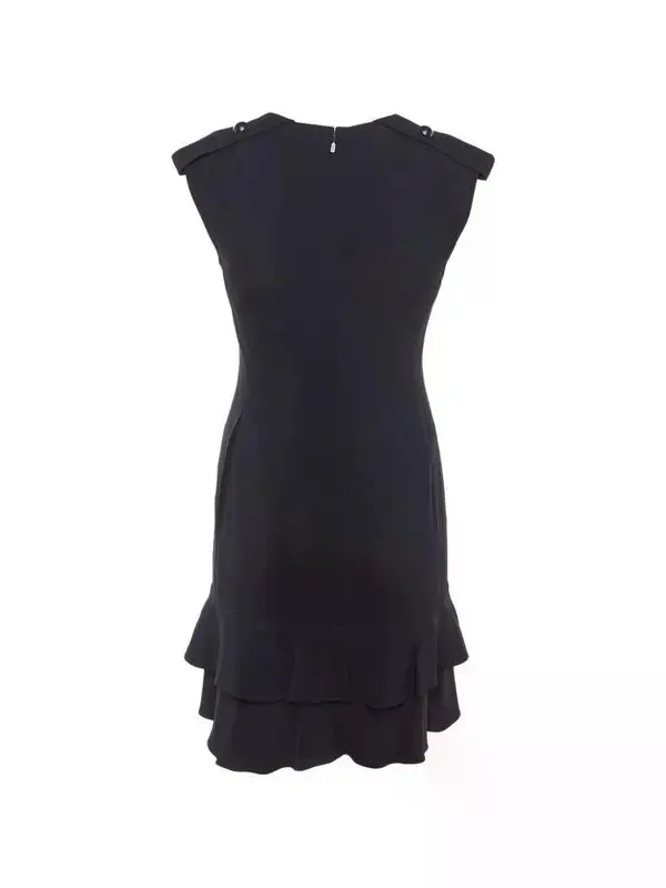Chloé Flounced Sleeveless Midi Dress - Blue