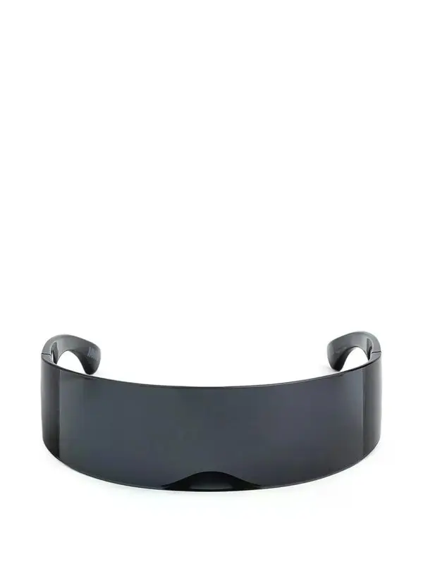 MAISON MARGIELA Ifz Oversized-frame Sunglasses - Black