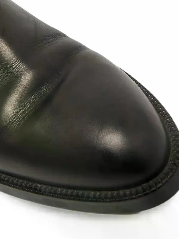 Burberry Check-detail Ankle Boots