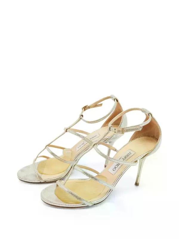 JIMMY CHOO Dory Leather Sandals