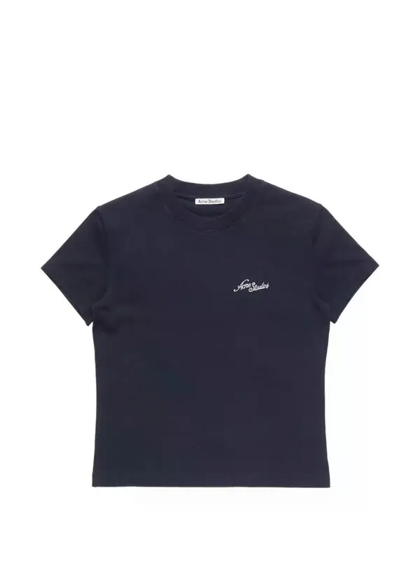 Acne Studios Logo-embroidered T-shirt