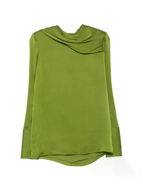 TOM FORD Draped-collar Blouse