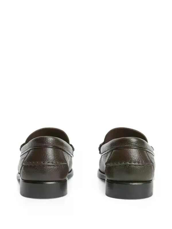 Tommy Hilfiger Grainy Leather Penny Loafers