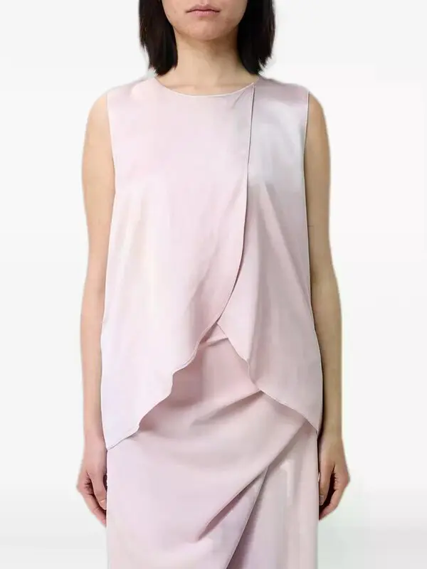 HANITA Sleeveless Layered Top