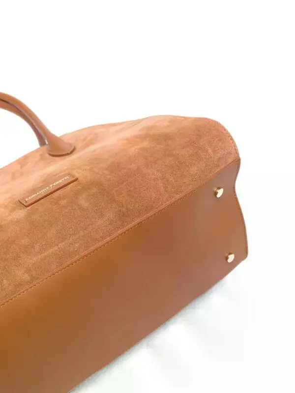 ADRIANNA FERETTI Suede Tote Bag