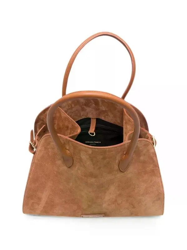 ADRIANNA FERETTI Suede Tote Bag