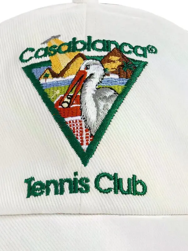 Casablanca Pyramid Abduction Tennis Cap