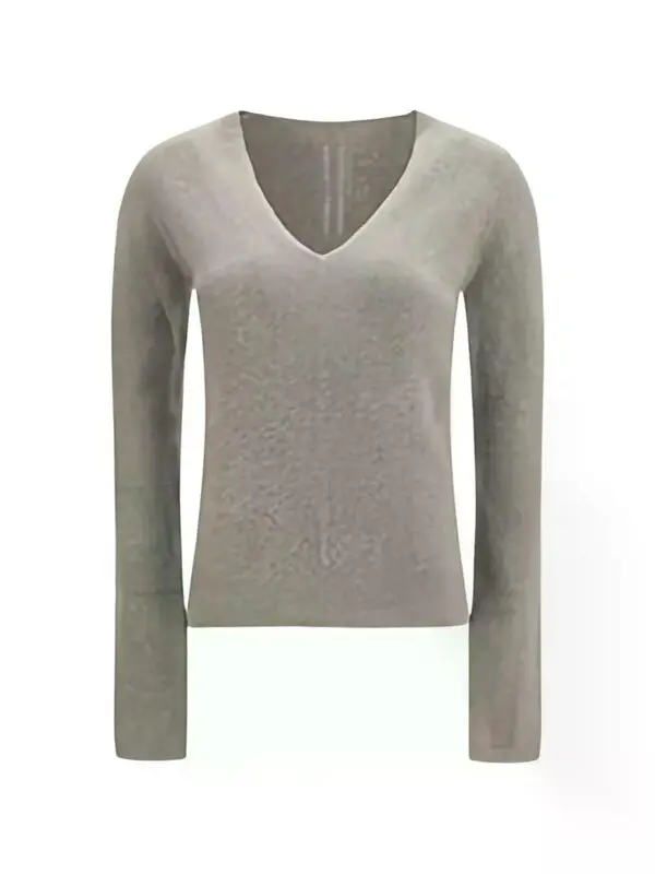 Rick Owens V-neck Long-sleeve Sweater