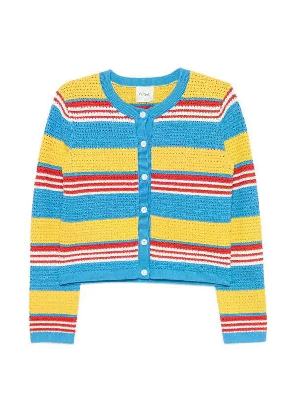 Posse Tammy Striped Cardigan