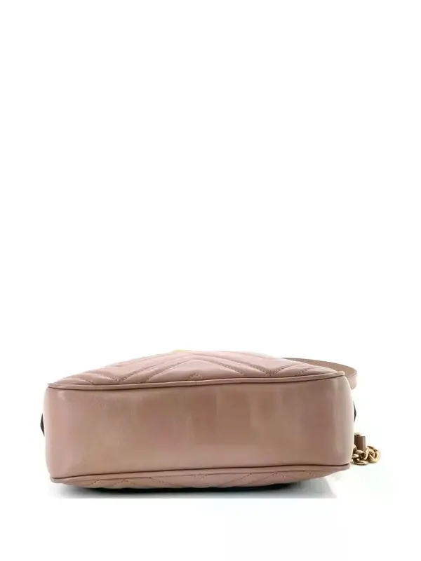 Gucci Gg Marmont Matelasse Leather Shoulder Bag - Neutrals