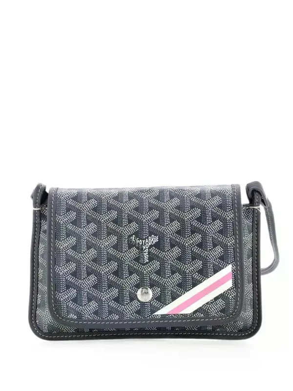 Goyard Plumet Clutch Wallet In Printed Coated Canvas - Grey