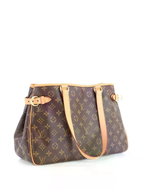 LOUIS VUITTON Batignolles Handbag Monogram Canvas Horizontal Tote Bag