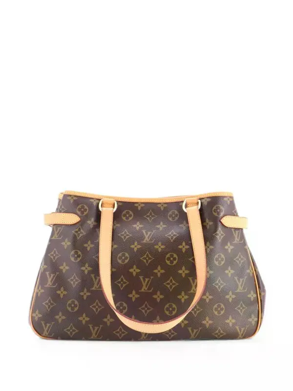 LOUIS VUITTON Monogram Canvas Batignolles Horizontal Tote Bag - Brown