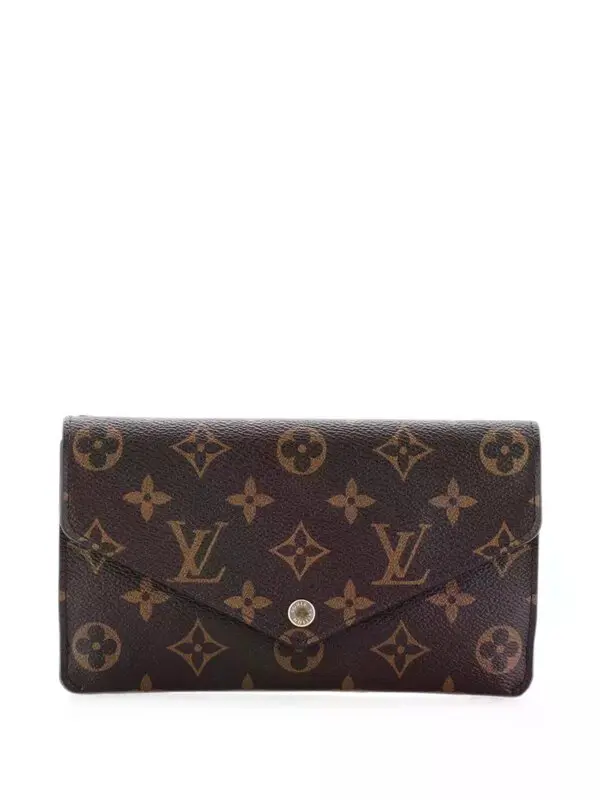 LOUIS VUITTON Jeanne Wallet Monogram Canvas Small Wallets