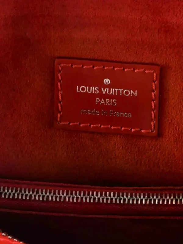 LOUIS VUITTON Epi Leather Pont Neuf Nm Pm Satchel - Red
