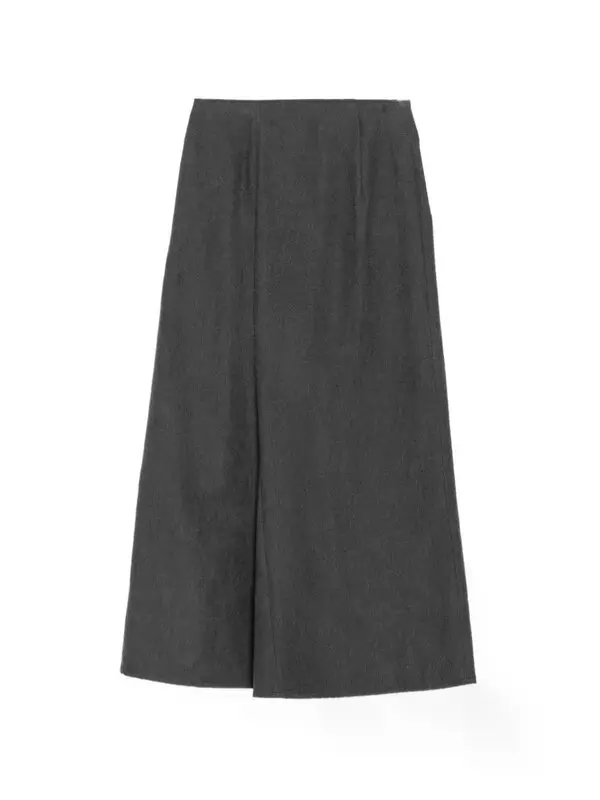 Yohji Yamamoto W/c Washer Maxi Skirt