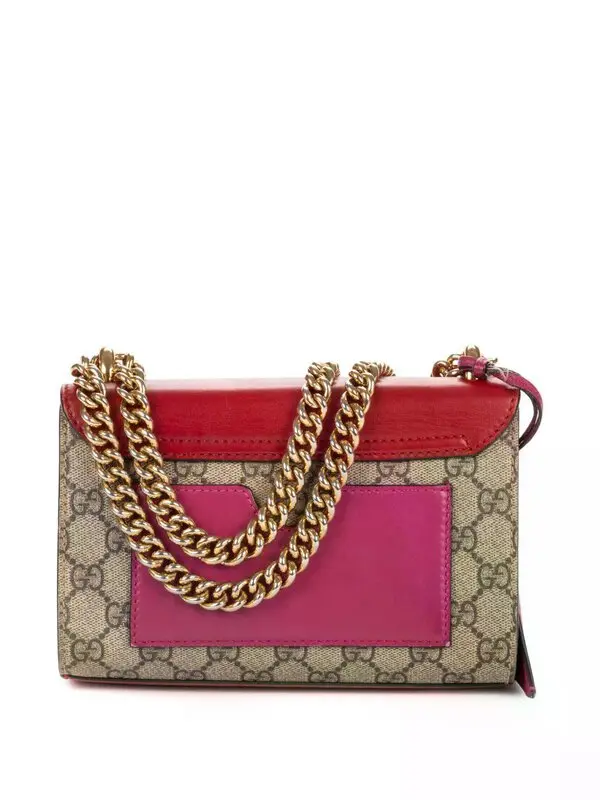 Gucci Padlock Shoulder Bag - Neutrals