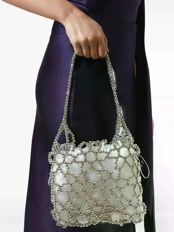 0711 TBILISI Jasmine Bead-embellished Shoulder Bag