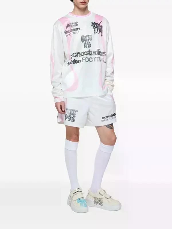 Acne Studios Casual Graphic Shorts
