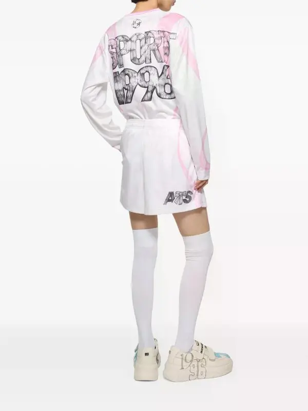Acne Studios Casual Graphic Shorts