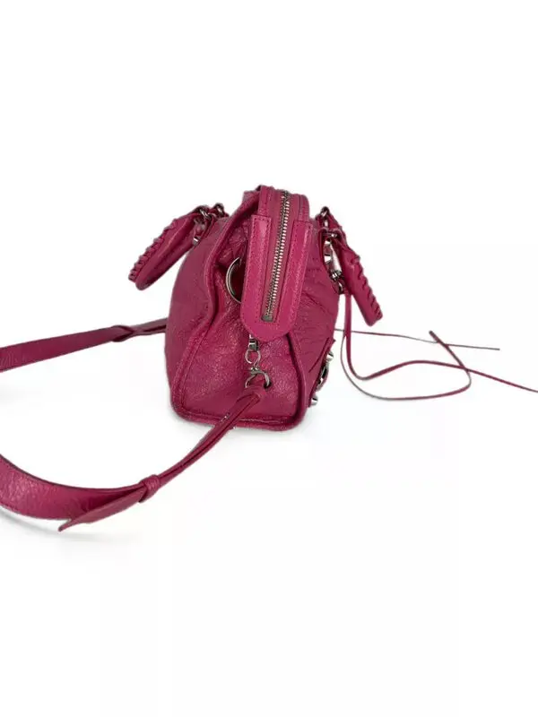Balenciaga 2018 Classic City Studs Tote Bag - Pink
