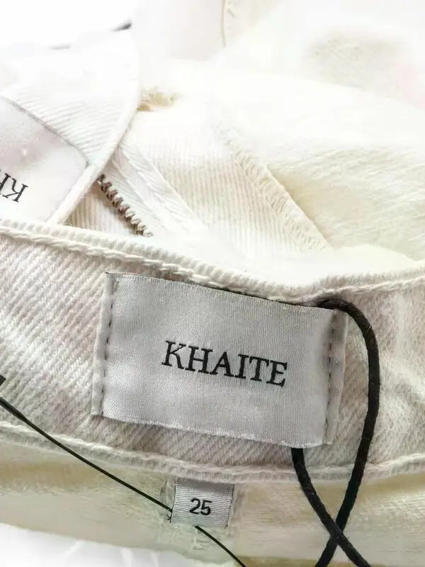 Khaite Raw-edge Trim Skirt