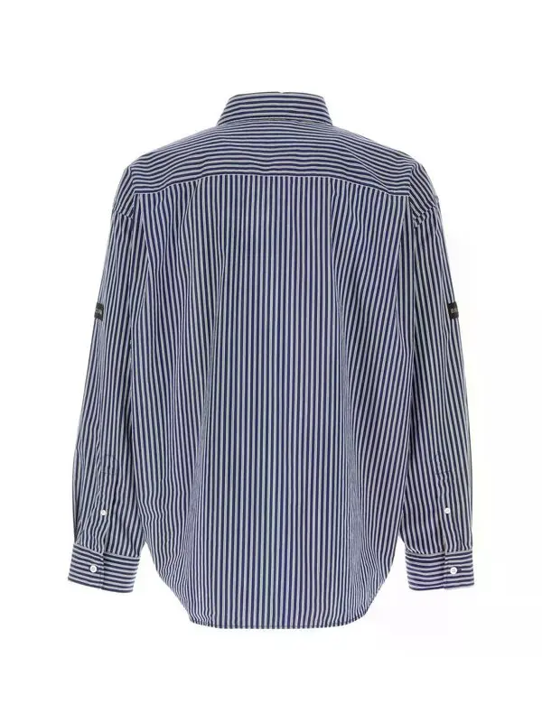Balenciaga Striped Oversized Shirt