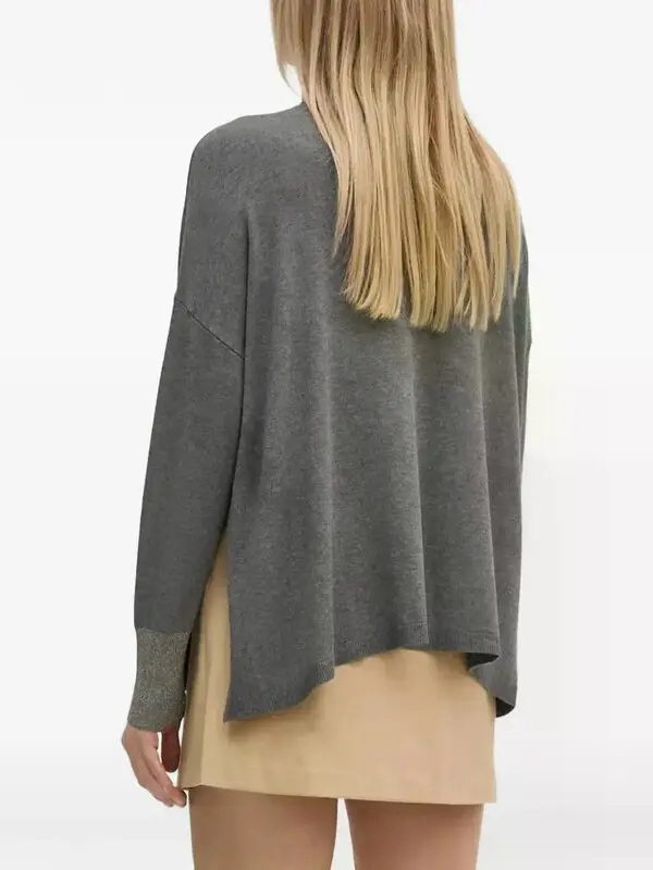 GAUDI High-neck Asymmetric Sweater
